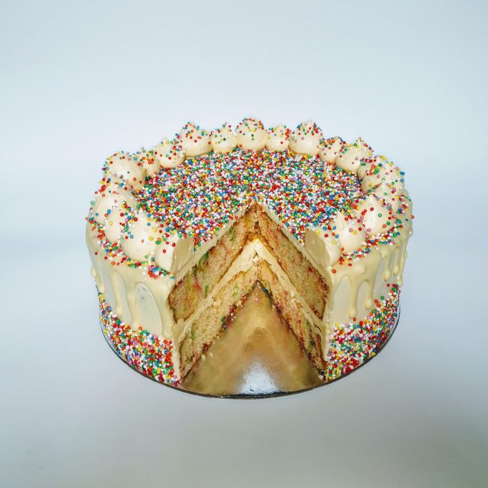 Fairy Bread Sprinkles Cake – Candied Bakery